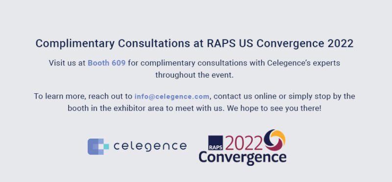 RAPS Regulatory Convergence Conference 2022 | Celegence