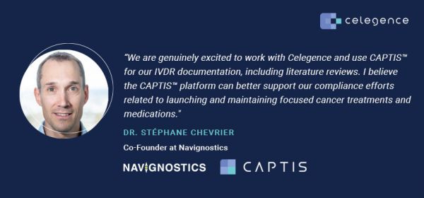 Navignostics Selects CAPTIS™ to Support IVDR Compliance