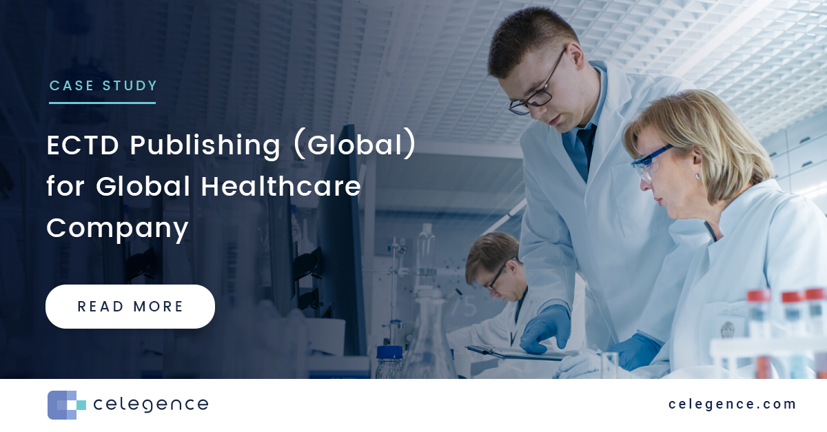 ECTD Publishing (Global) for Global Healthcare Company ECTD Publishing (Global) for Global Healthcare Company