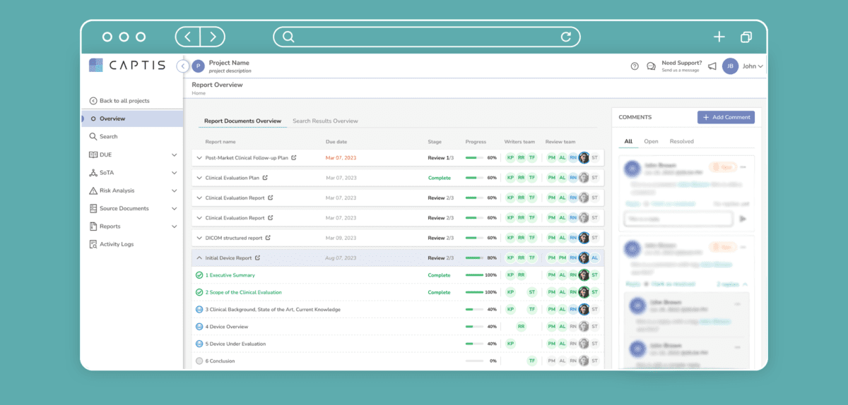 CAPTIS® AI – Automating MDR & IVDR Compliance
