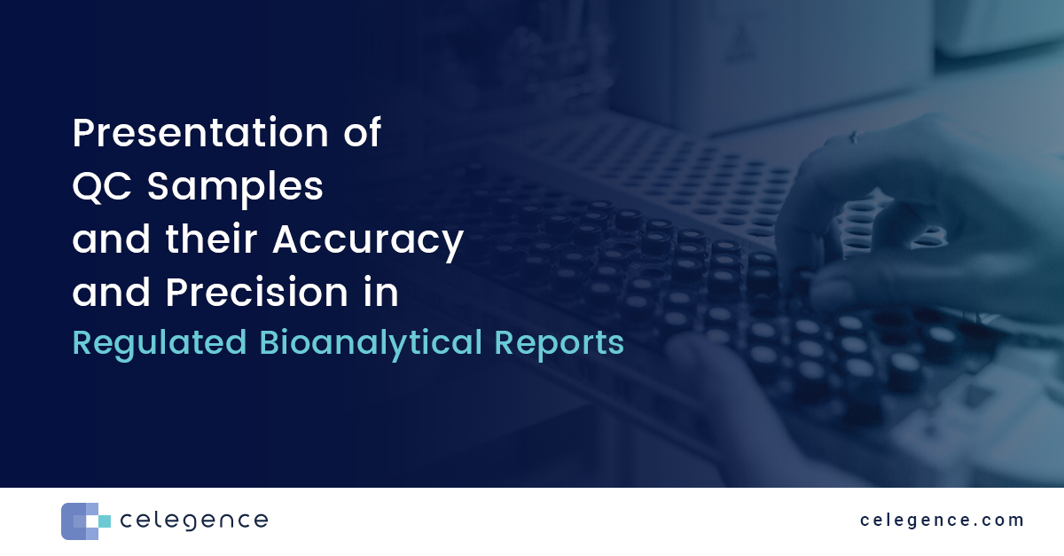 QC Sample Presentation Precision in Bioanalytical Reports