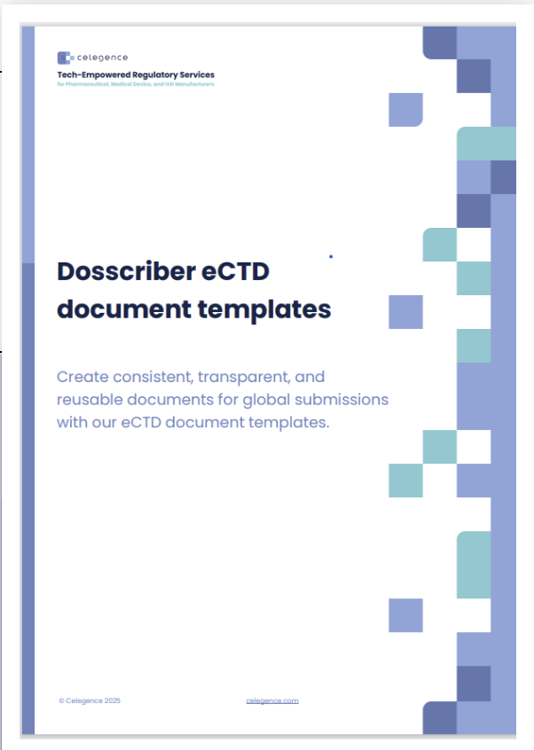 Ready-to-Use eCTD Document Templates | Dosscriber™